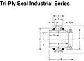 Part Number G1107KPPB2, Fafnir® Eccentric Locking Collar Ball Bearings ...